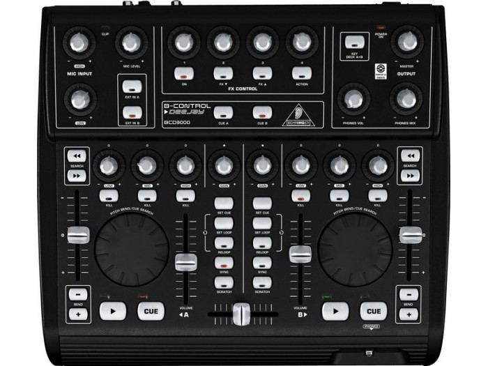 Behringer BCD3000 USB DJ Mixer/Controller* works with Mac or Windows 7 ...