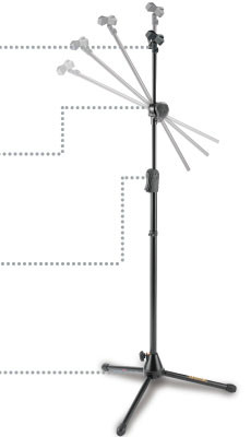 Hercules MS533B Hideaway Boom Mic Stand: Canadian Online Music Store in ...