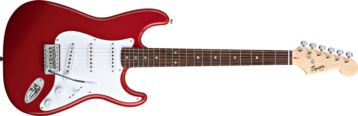 Squier Bullet Strat w/Trem in Fiesta Red: Canadian Online Music Store ...