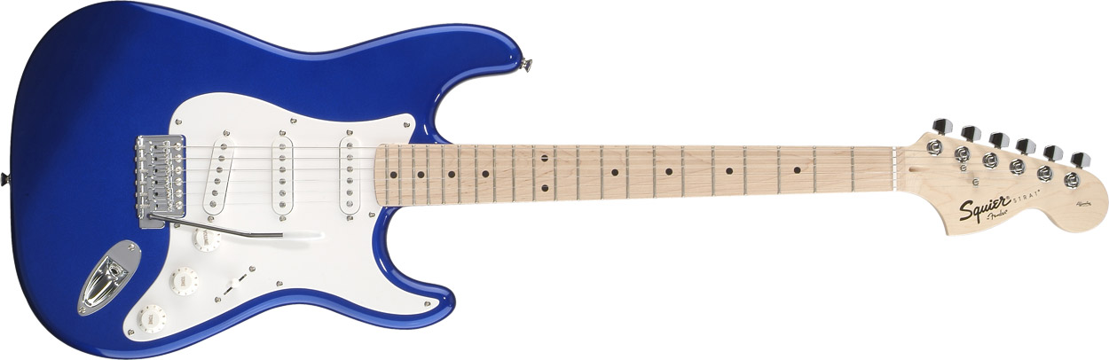 Squier Affinity Stratocaster Metallic Blue Maple Neck: Canadian Online ...
