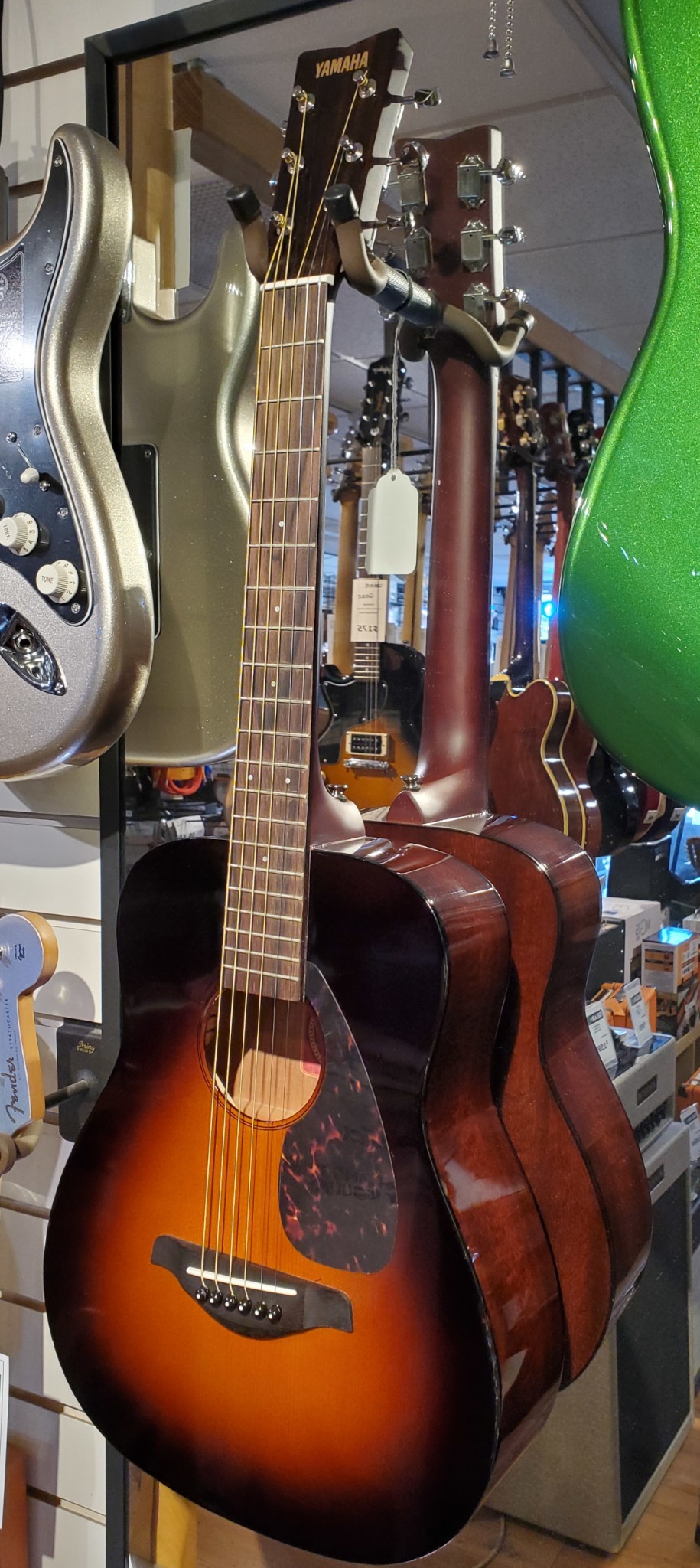 USED Yamaha JR2S Solid Top 3/4 Scale Acoustic Guitar Tobacco Burst w ... USED Yamaha JR2S Solid Top 3/4 Scale Acoustic Guitar Tobacco Burst w ...