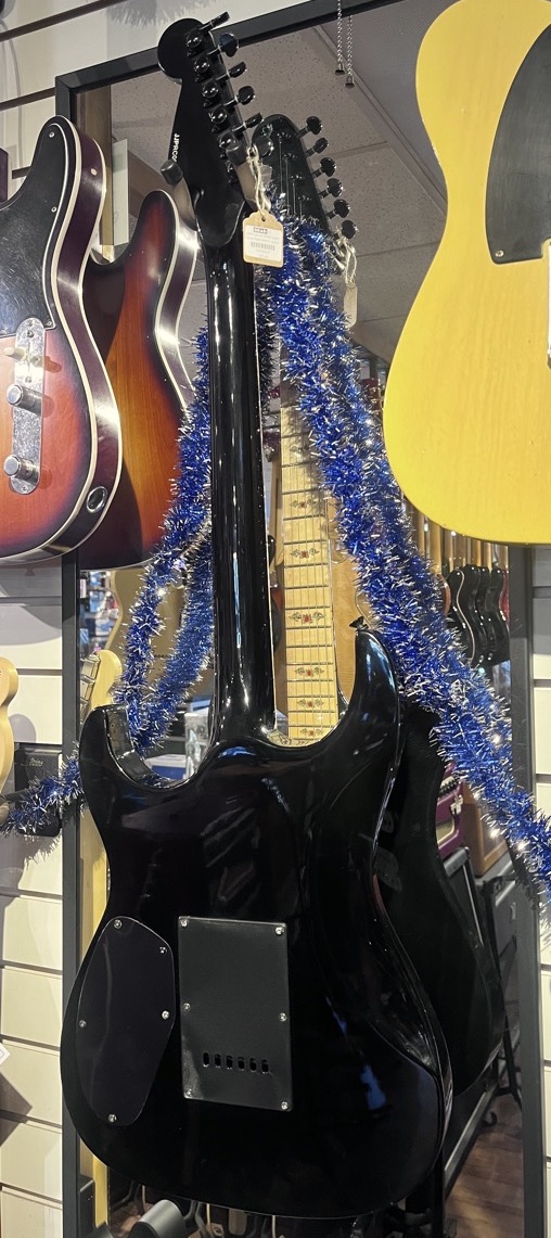 USED Jarrell JJPRN Super Strat Style Electric guitar Black: Canadian ...